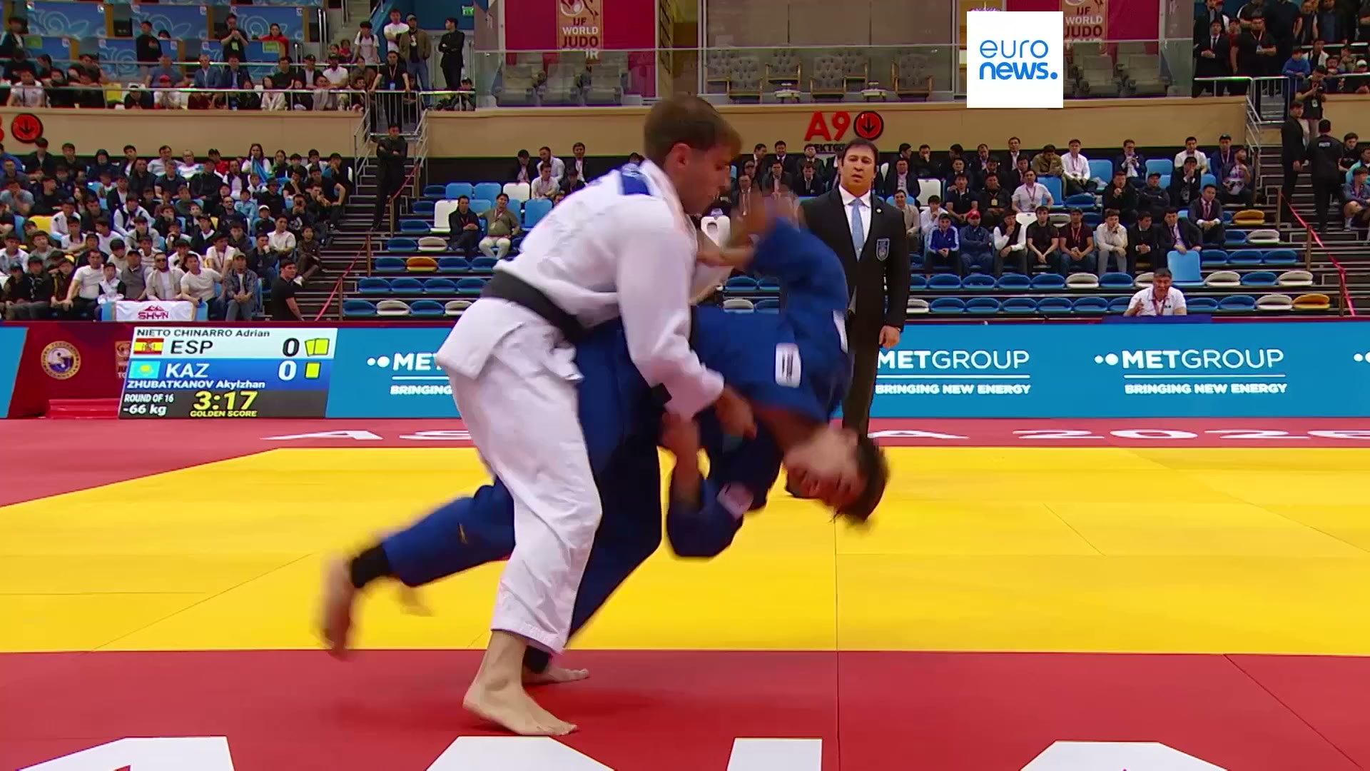 Strong start for the hosts in Astana