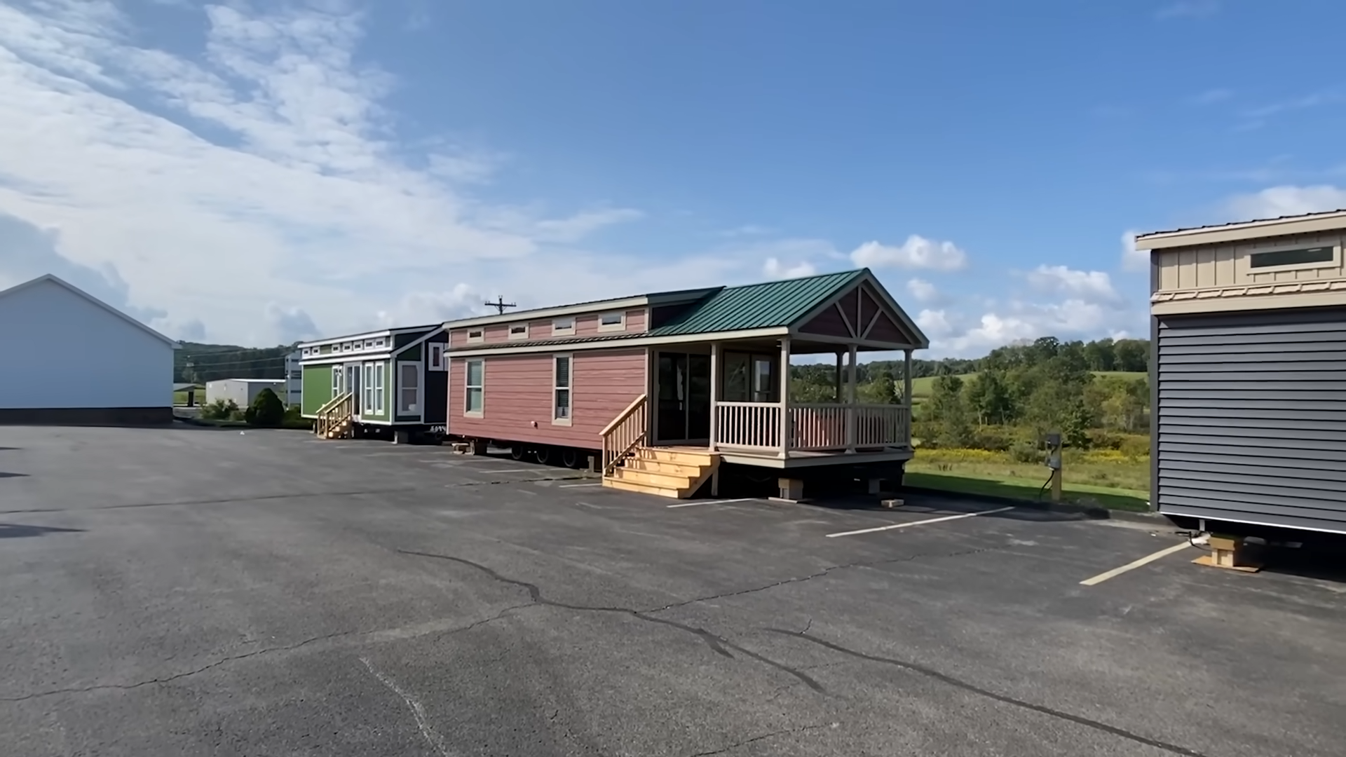 PMS0001-P by Penn-Manor Park Models | 1 bed, 1 bath prefab house tour