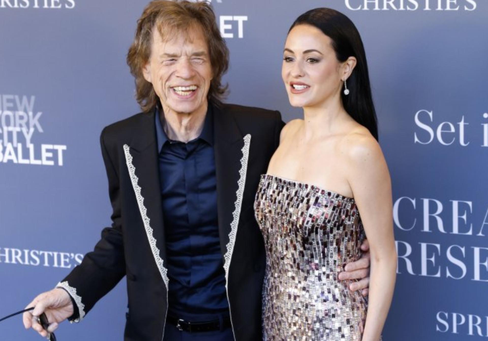 Mick Jagger and partner Melanie Hamrick make rare red carpet appearance ...