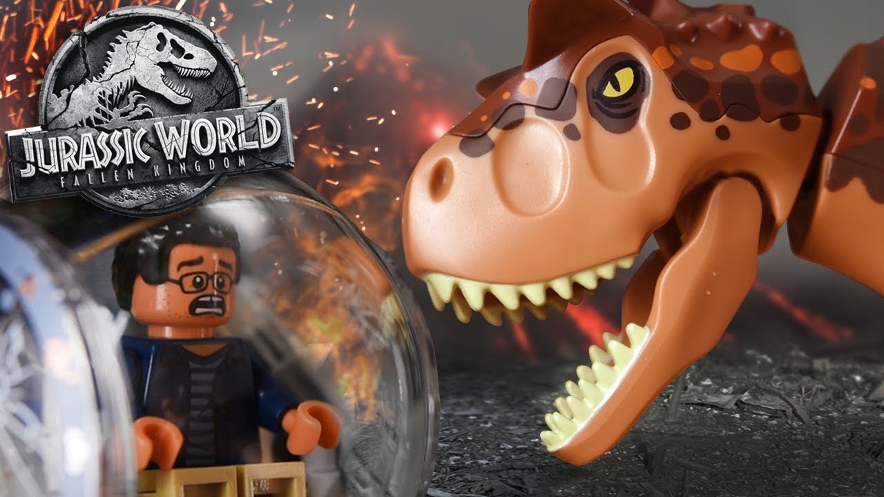 Building the Carnotaurus escape Jurassic World 2 LEGO set