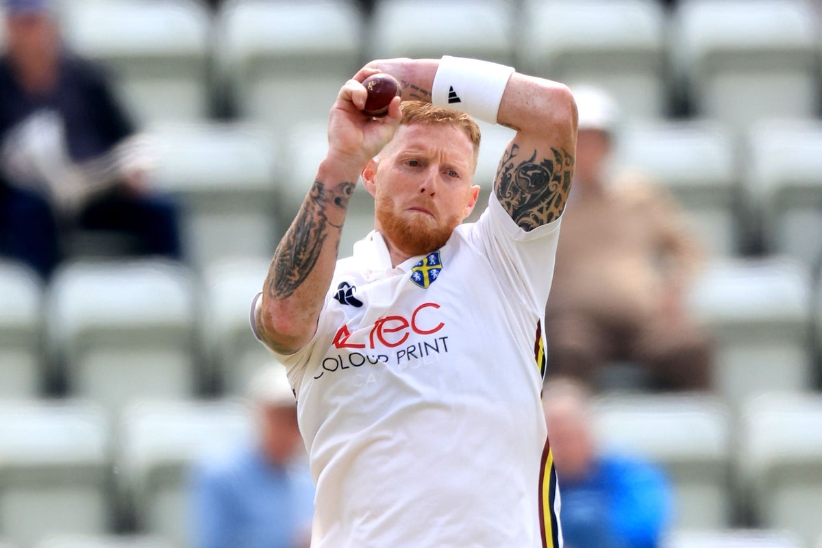 Ben Stokes impresses as Durham strike bowler in first appearance since ...