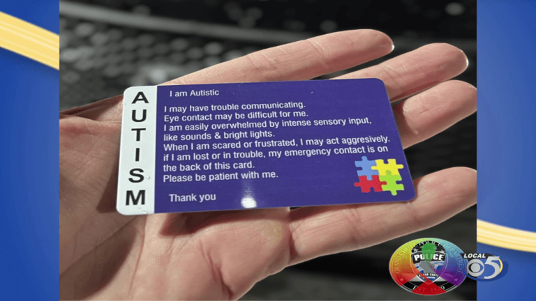 Grand Chute officer participates in mock traffic stop for Autism ...