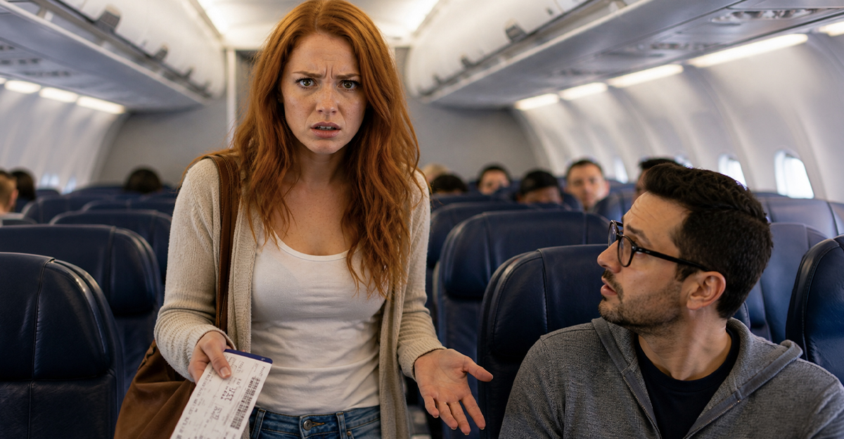 I paid for a seat, but someone else was already in it. Both our ...