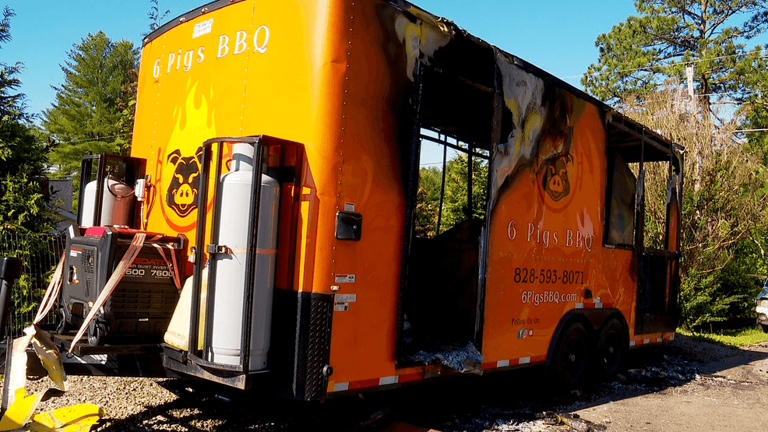 'I'm not giving up': 6 Pigs BBQ owner says they'll rebuild after fire ...
