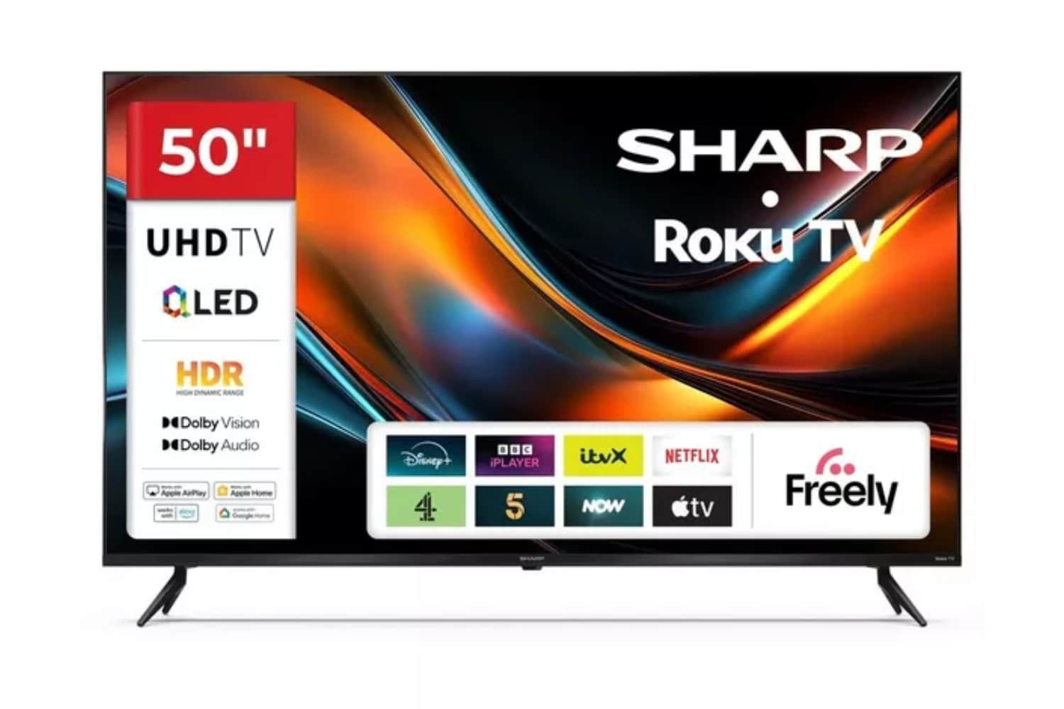 Sharp and Roku’s 50-inch 4K QLED TV is coming for TCL’s lunch money