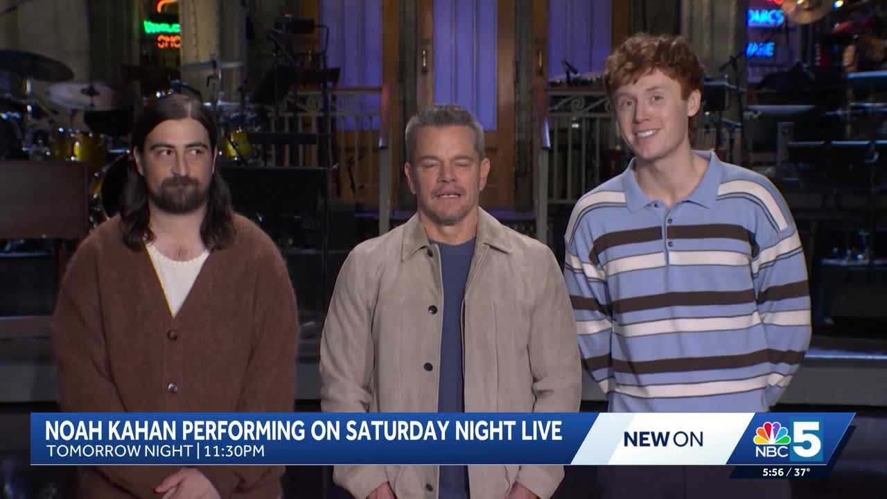 Noah Kahan to perform as musical guest on 'Saturday Night Live'