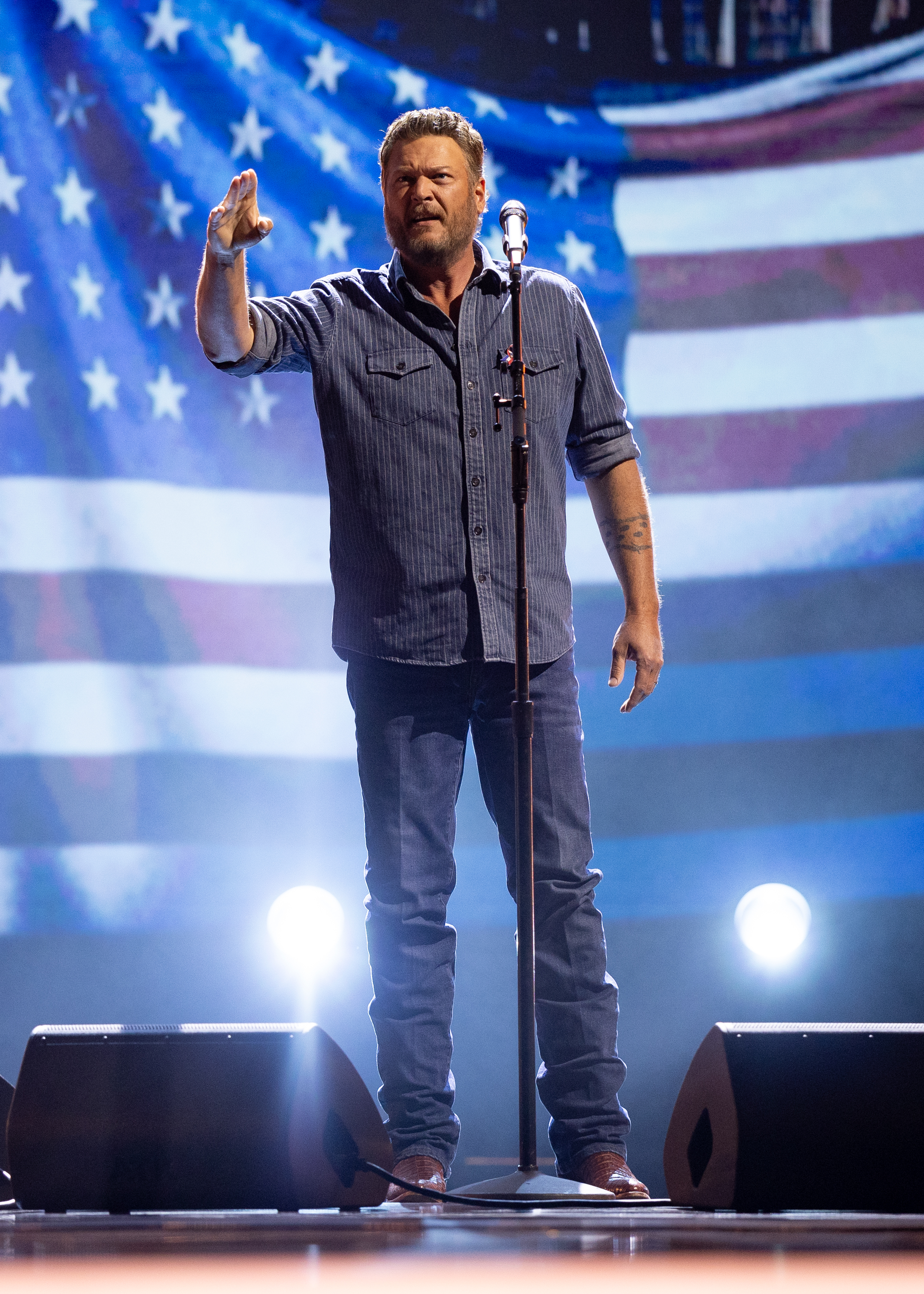 Livid Blake Shelton reveals why he missed Gwen Stefani’s Vegas Sphere ...