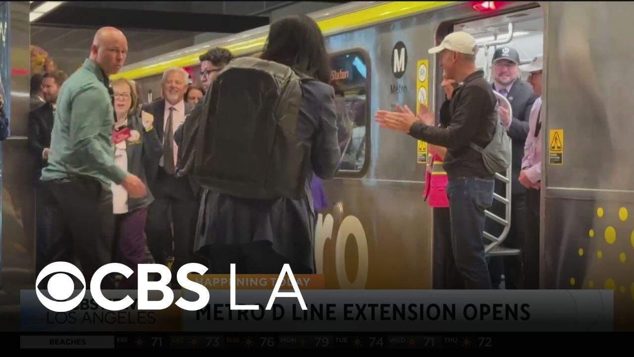 Metro D Line subway extension opens, adding three new stations along ...