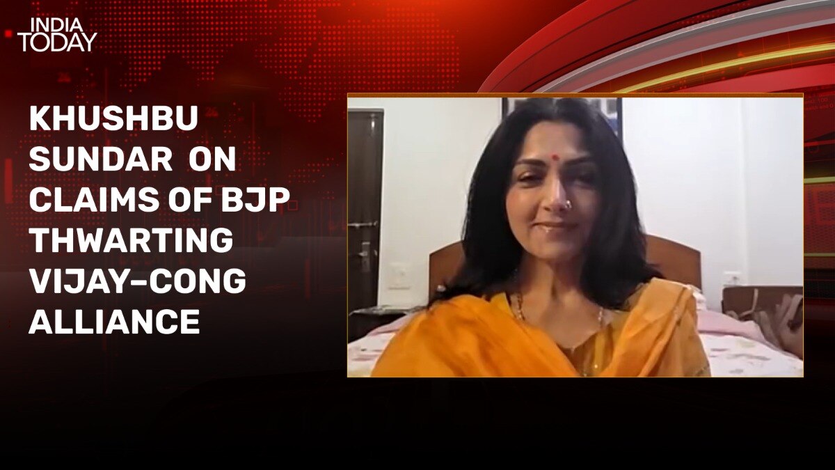 Was BJP backing AIADMK to block Vijay–Congress alliance? Khushbu Sundar ...