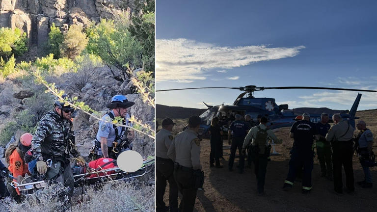 Person rescued after falling off cliff in northern Arizona
