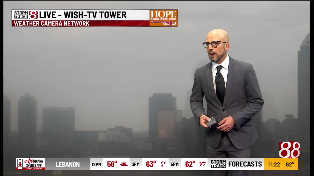 Marcus' 11 a.m. Friday forecast