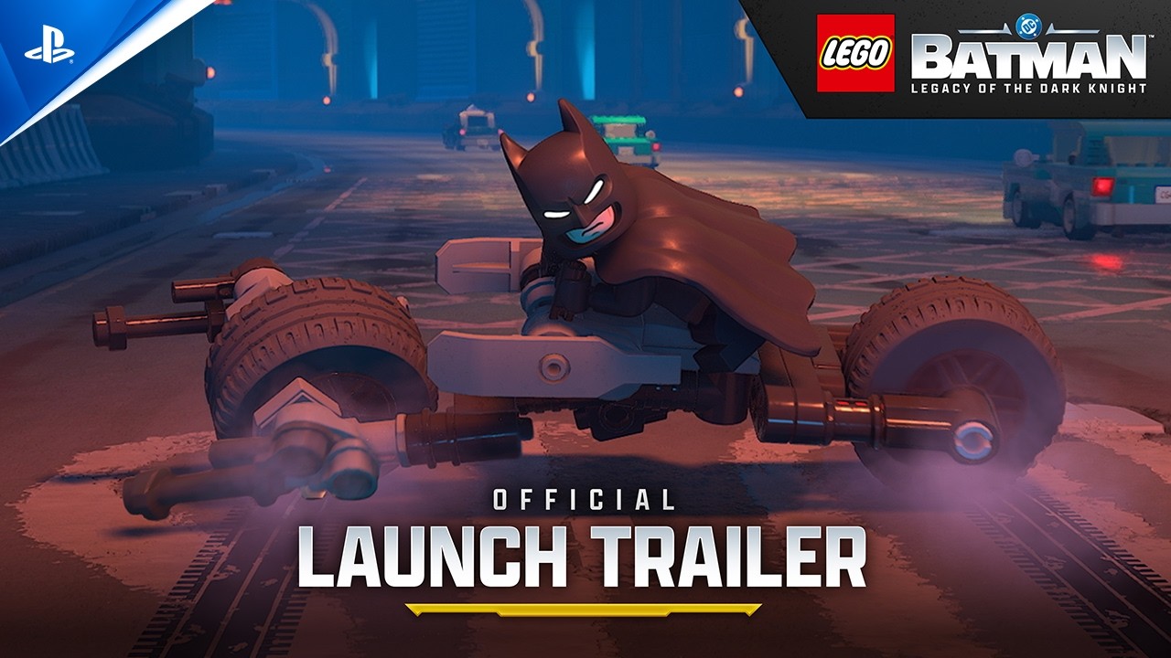 Lego Batman: Legacy of the Dark Knight - Launch trailer | PS5 games