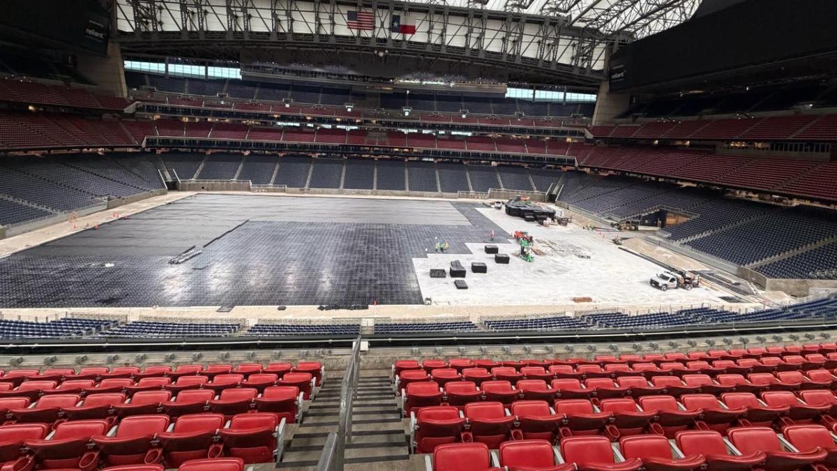 La transformación del NRG Stadium rumbo a la Copa del Mundo 2026