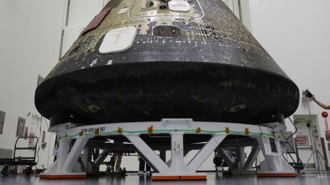 Artemis II: equipos técnicos de la NASA inspeccionarán la nave Orion ...