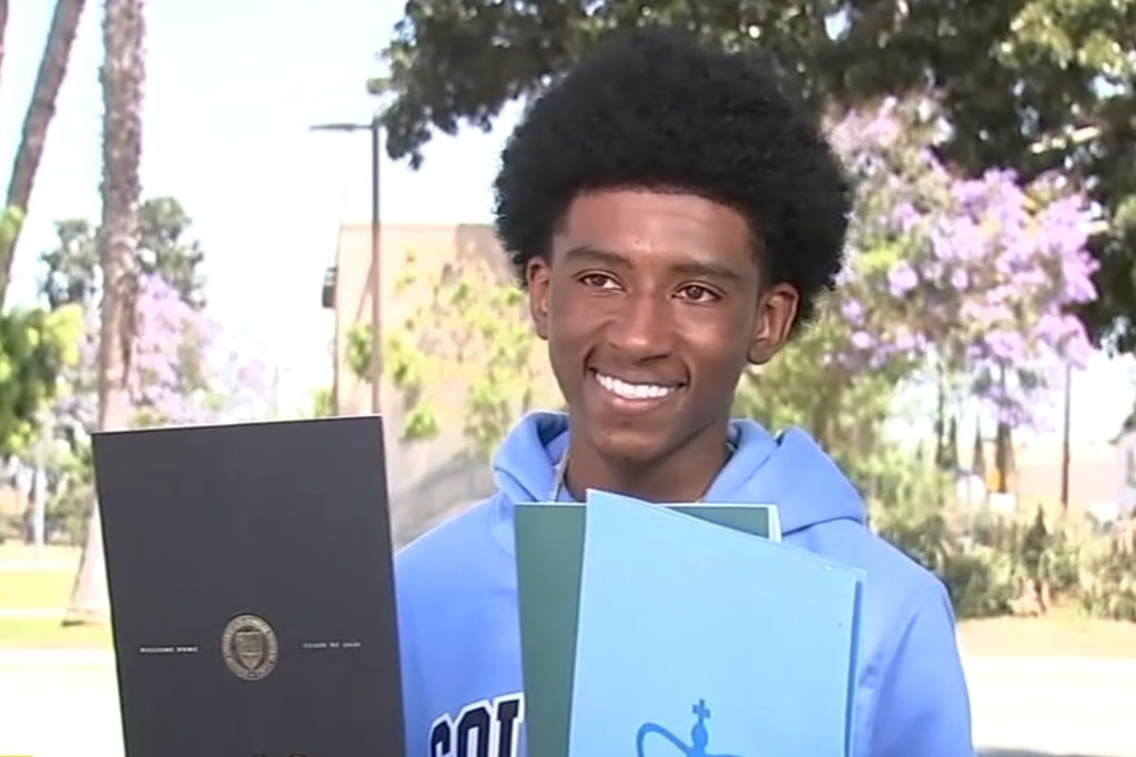 Formerly homeless LA teen gets accepted to 65 colleges as mind-blowing ...