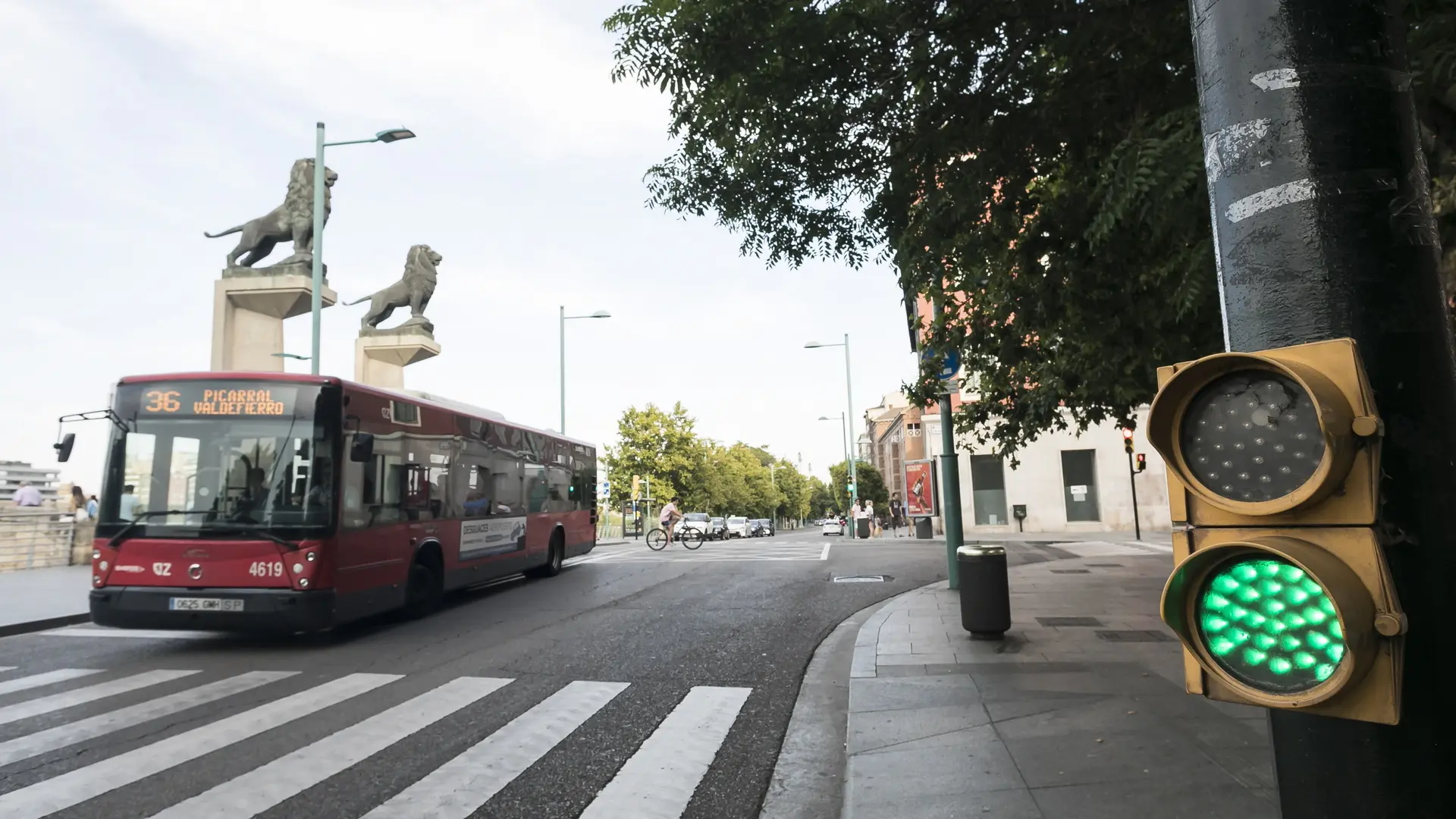 Las líneas de autobús de Zaragoza que se desvían por las obras del Coso ...