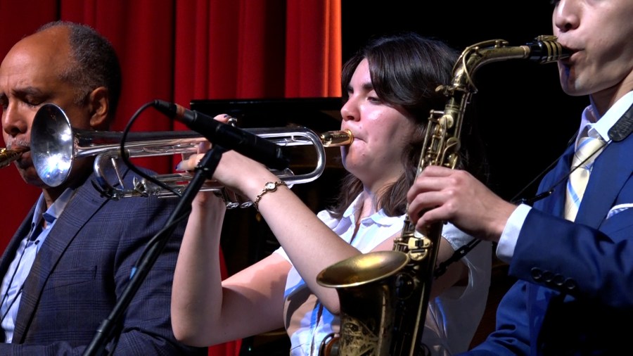 University High School students treated to unique jazz performance