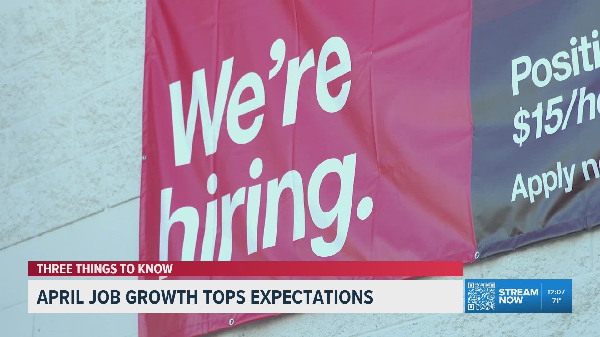 US hiring tops expectations as unemployment holds steady