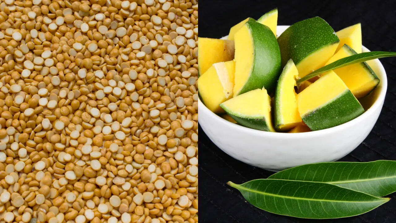 How to make raw mango dal fry for summer dinner at home