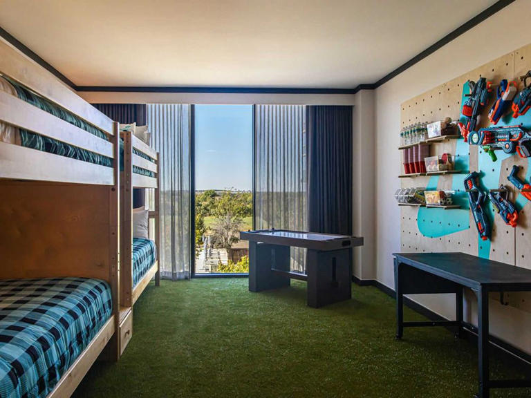Dude Perfect teams up with Omni Dallas Hotel for new tricked-out suite