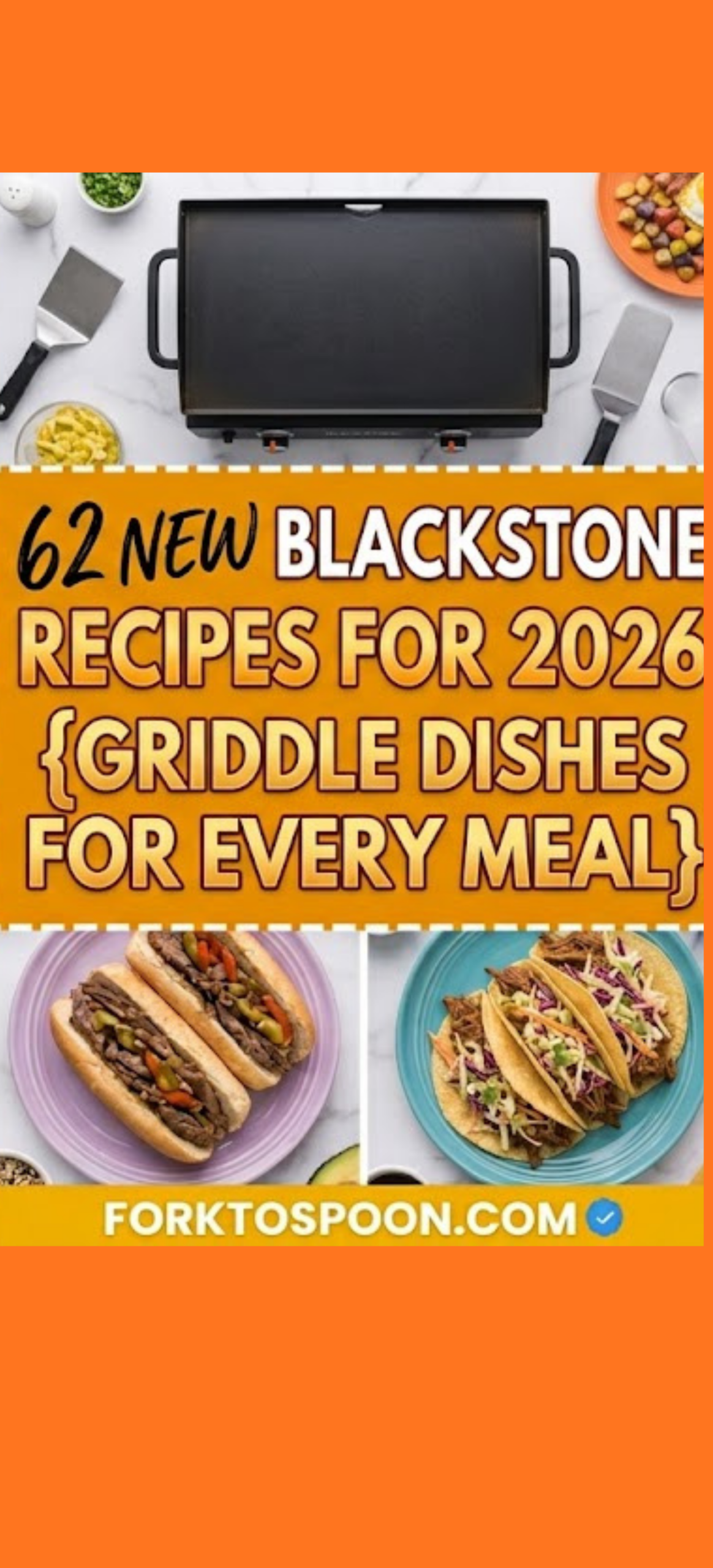 62 new Blackstone recipes for 2026