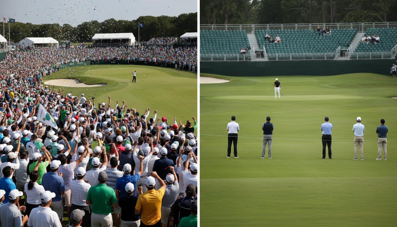 Johnson Wagner’s stark warning: Crowds vanish at golf’s signature events