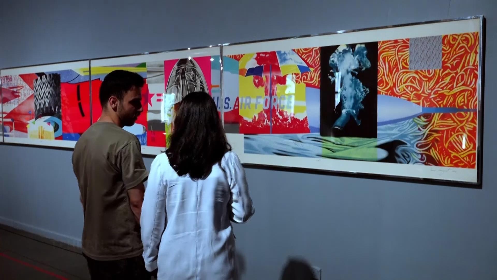 Amid confrontation with the US, an Iranian museum exhibits anti-war art ...