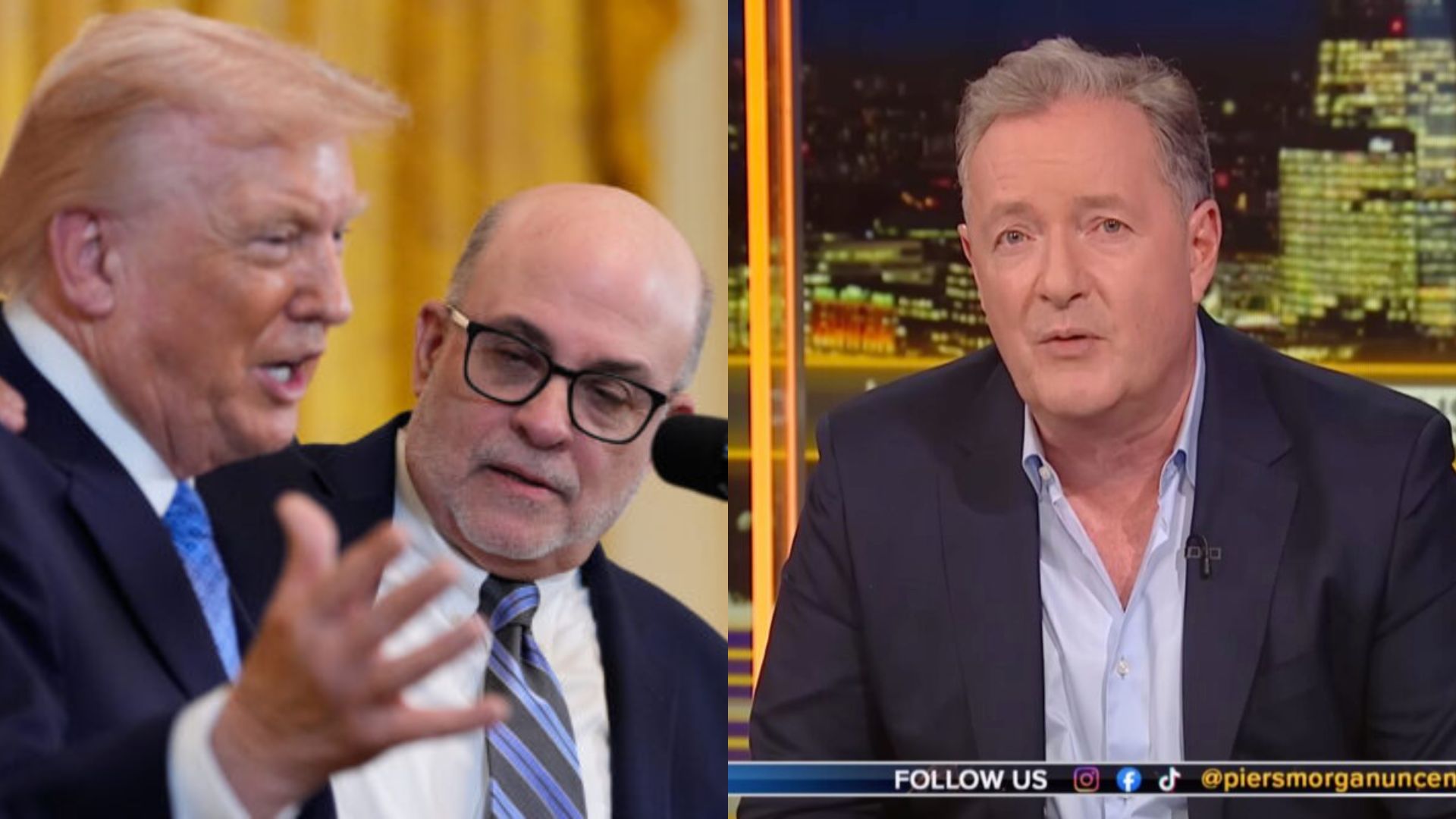 'Class-A scumbag': Fox's Mark Levin fires back as Piers Morgan feud ...