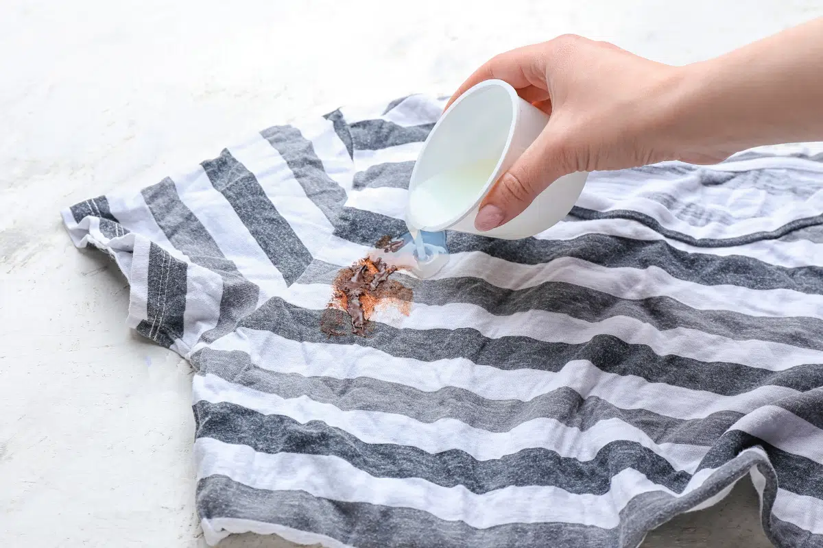 Stubborn stains removed with items already in your kitchen