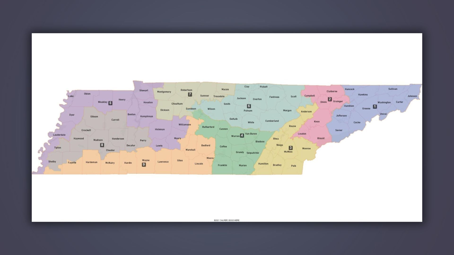 Legal battles over Tennessee's redistricting map begin