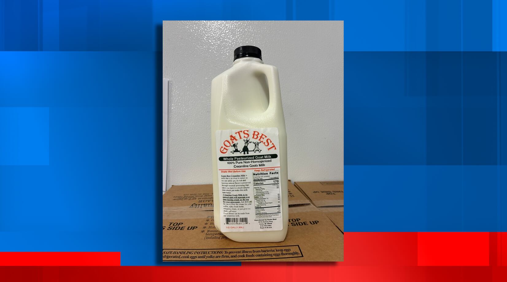 Ionia County-based Dancing Goat Creamery products recalled over ...