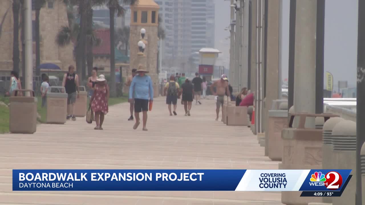 Daytona Beach's iconic boardwalk is about to get bigger