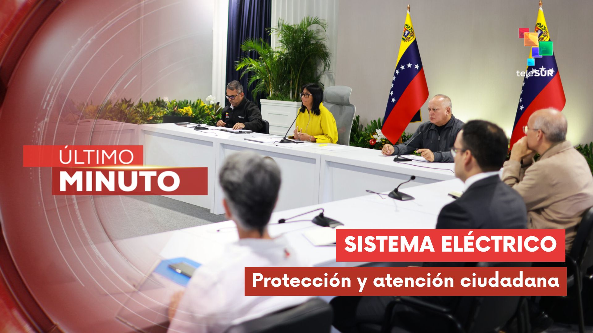 Pdta. (E) Rodríguez lidera jornada para estabilizar la red eléctrica ...