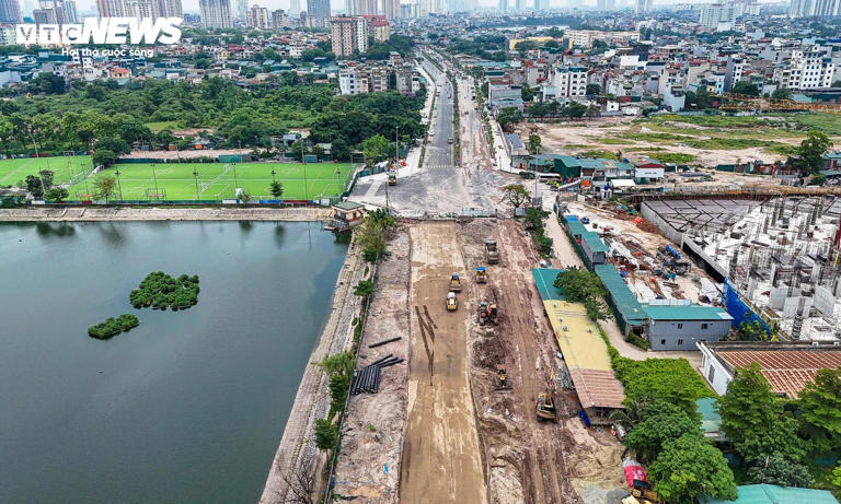 Diện mạo tuyến Vành đai 2,5 nối hầm chui Kim Đồng sau hơn 10 năm thi công