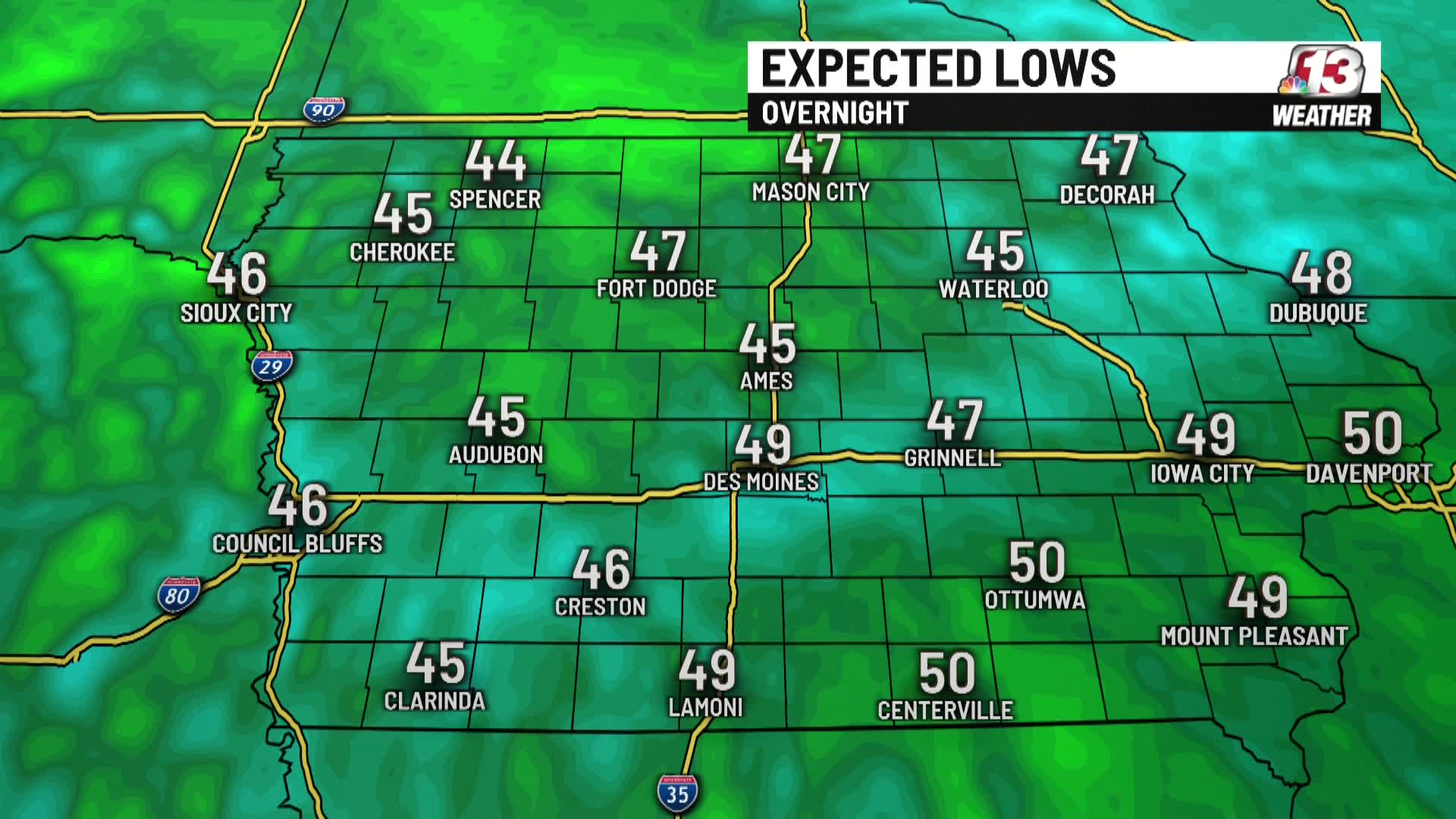 Jason Parkin's Friday afternoon forecast