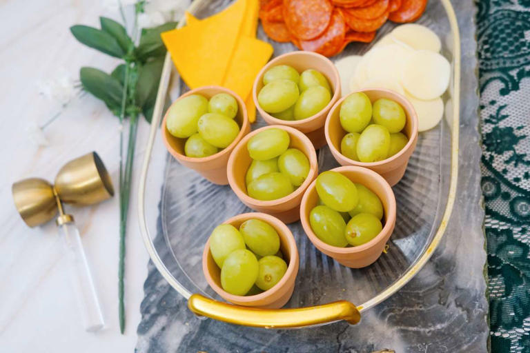 How to use flower pots to make individual charcuterie cups
