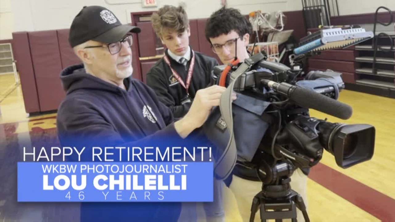 Celebrating Lou Chilelli, WKBW photojournalist, retiring after 46 years