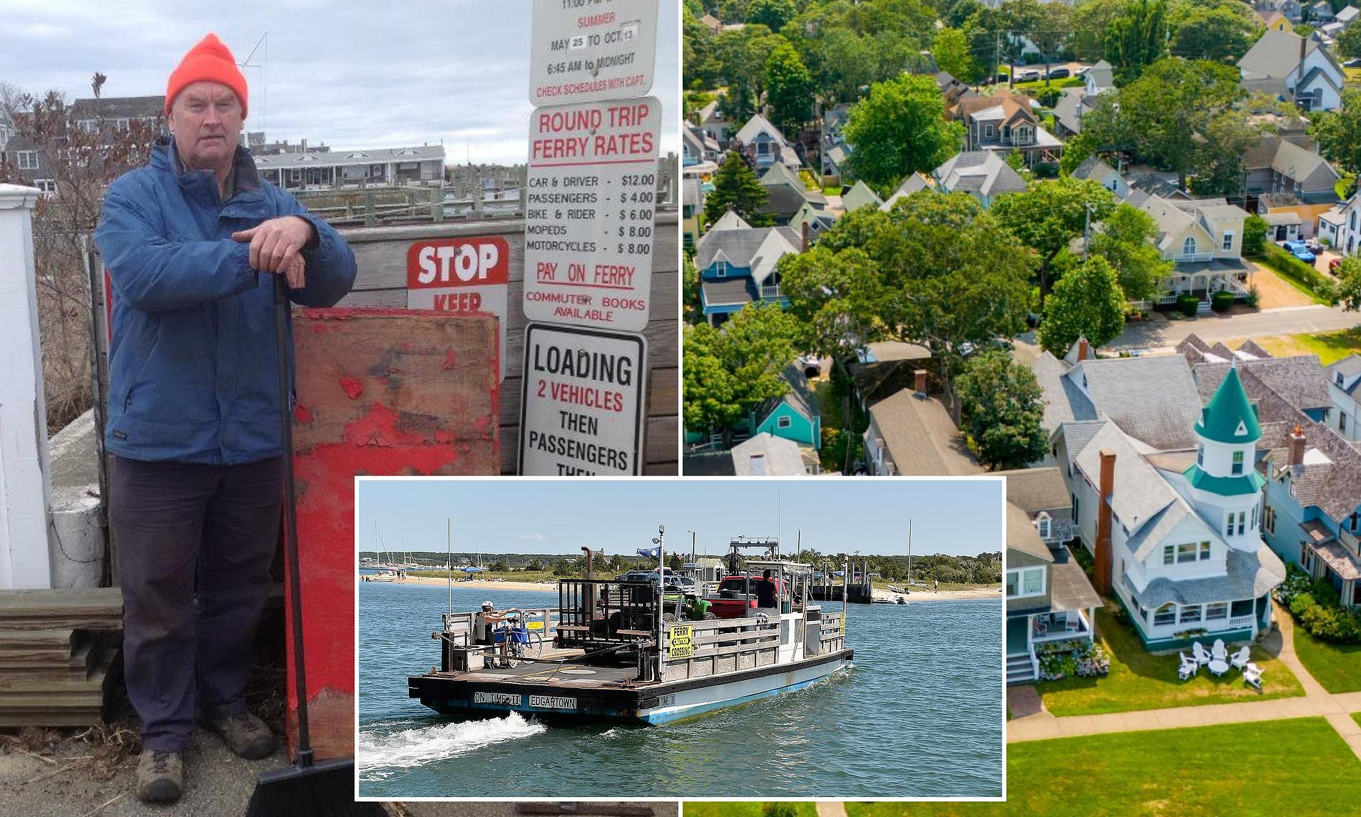 Well-to-do residents of iconic island furious at Santa lookalike who ...