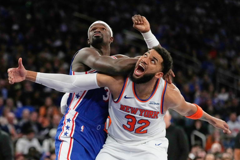 Knicks fans flood Philadelphia for Game 3, clapping back at Joel Embiid ...