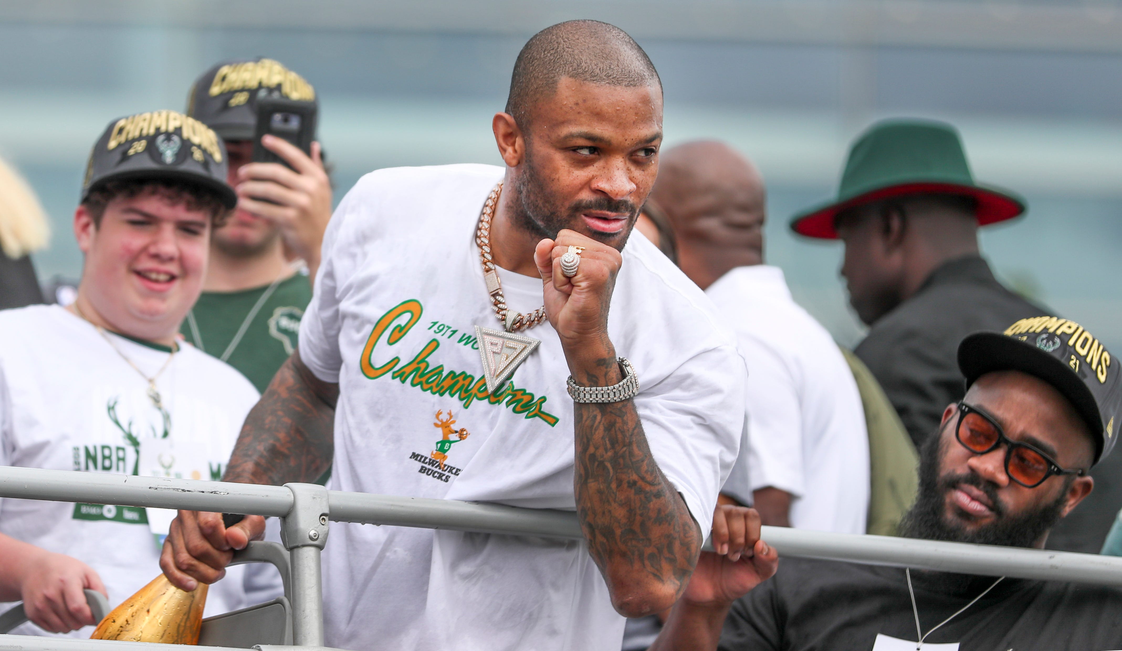 PJ Tucker's retirement brings back championship memories for Bucks fans