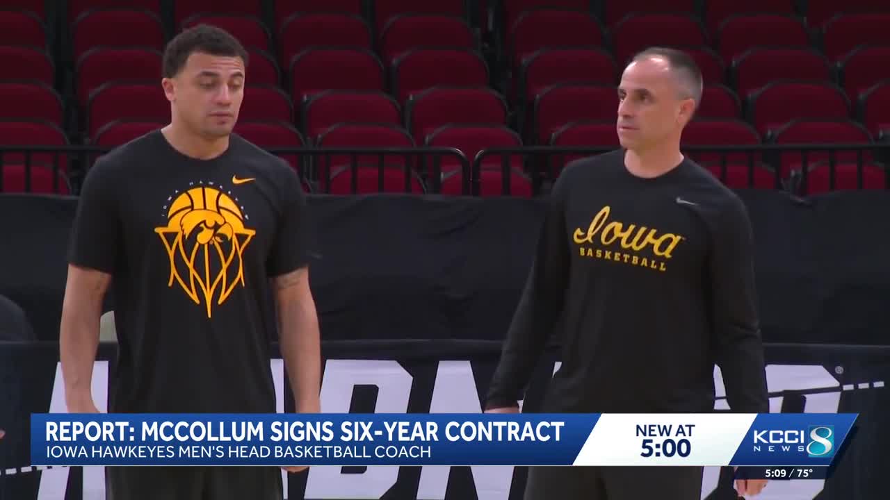 Report: Basketball coach Ben McCollum, Iowa finalizing new six-year ...