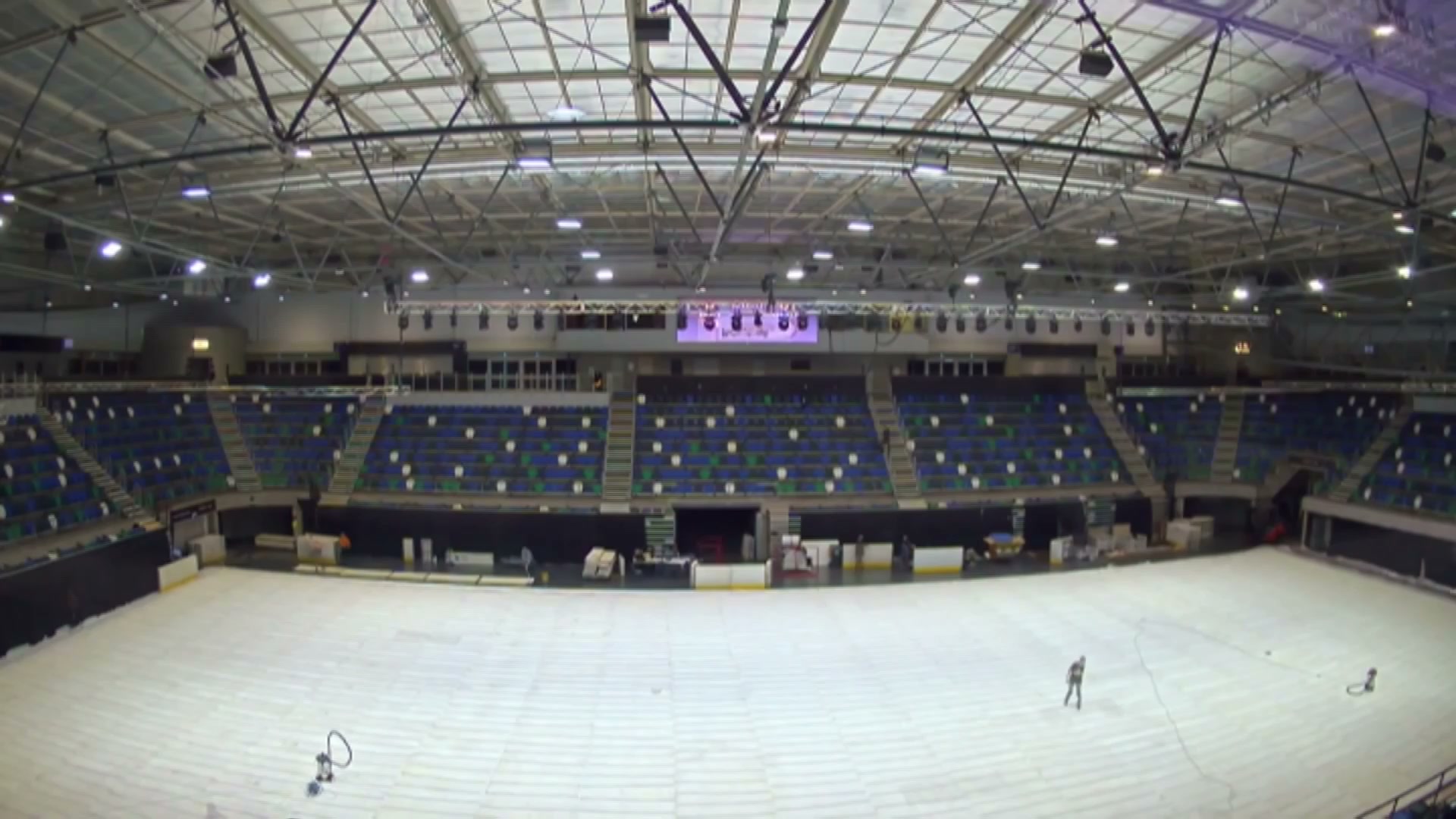 Late damage to rink sees ice hockey team 'The Brave' game postponed