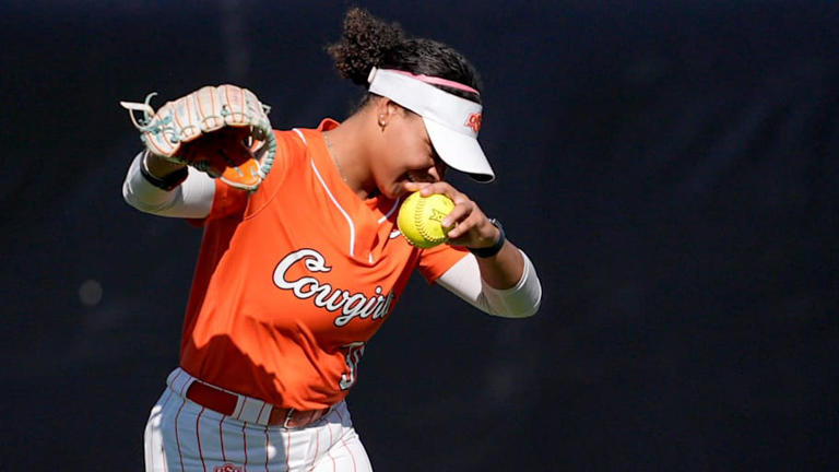 OSU Cowgirls, Sun Devils in weather delay at Big 12 Softball Tournament ...