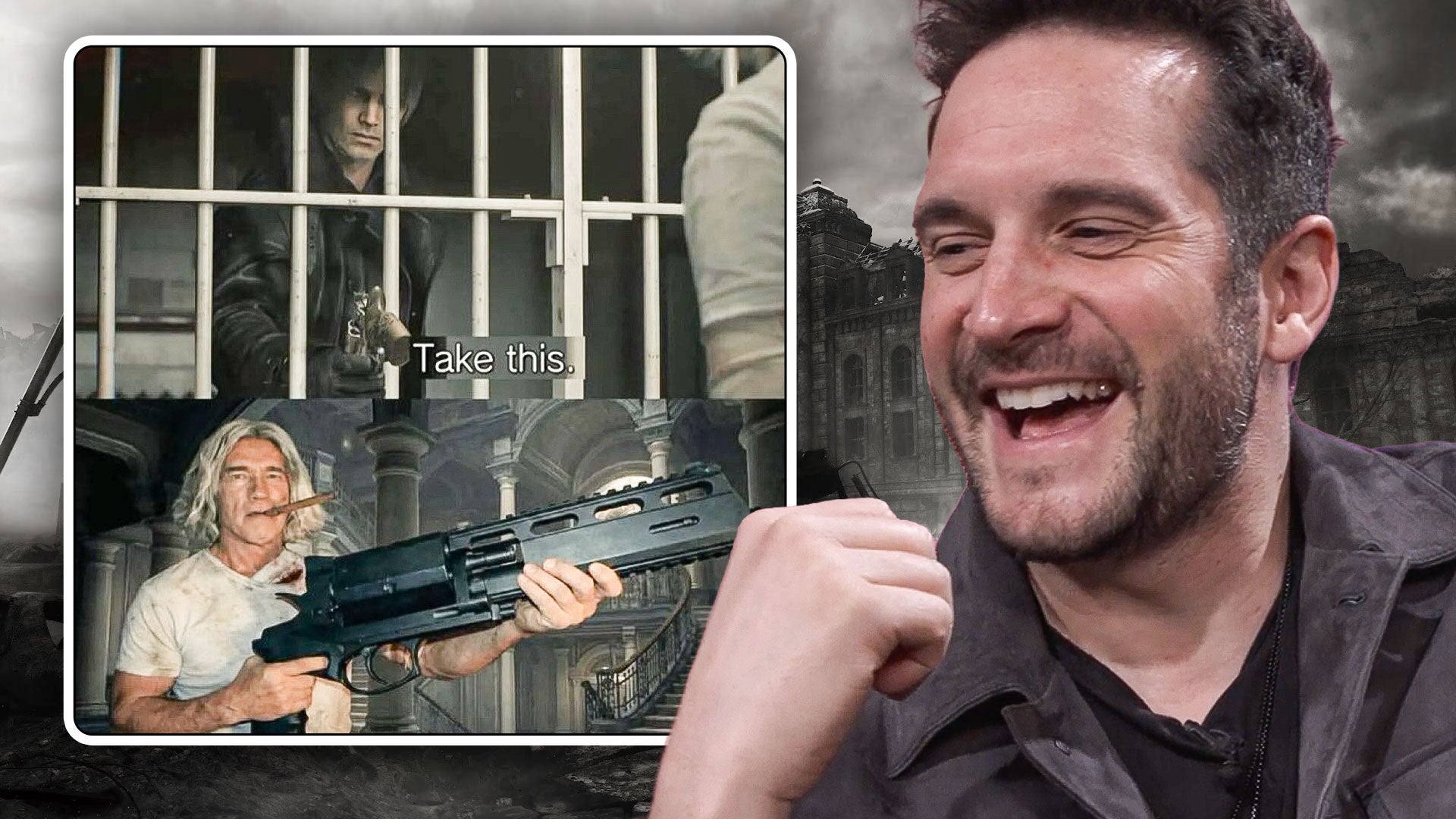 Leon Kennedy actor reacts to Leon memes