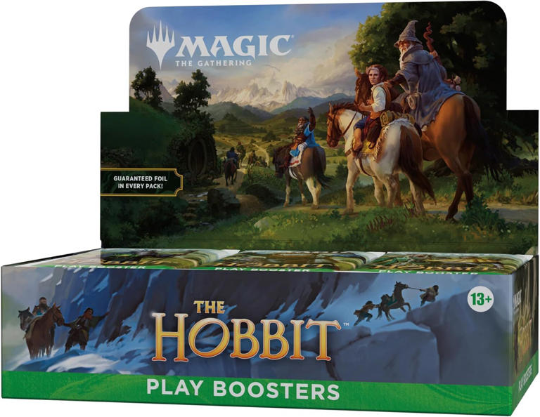 The Magic: The Gathering The Hobbit play booster box is way below ...