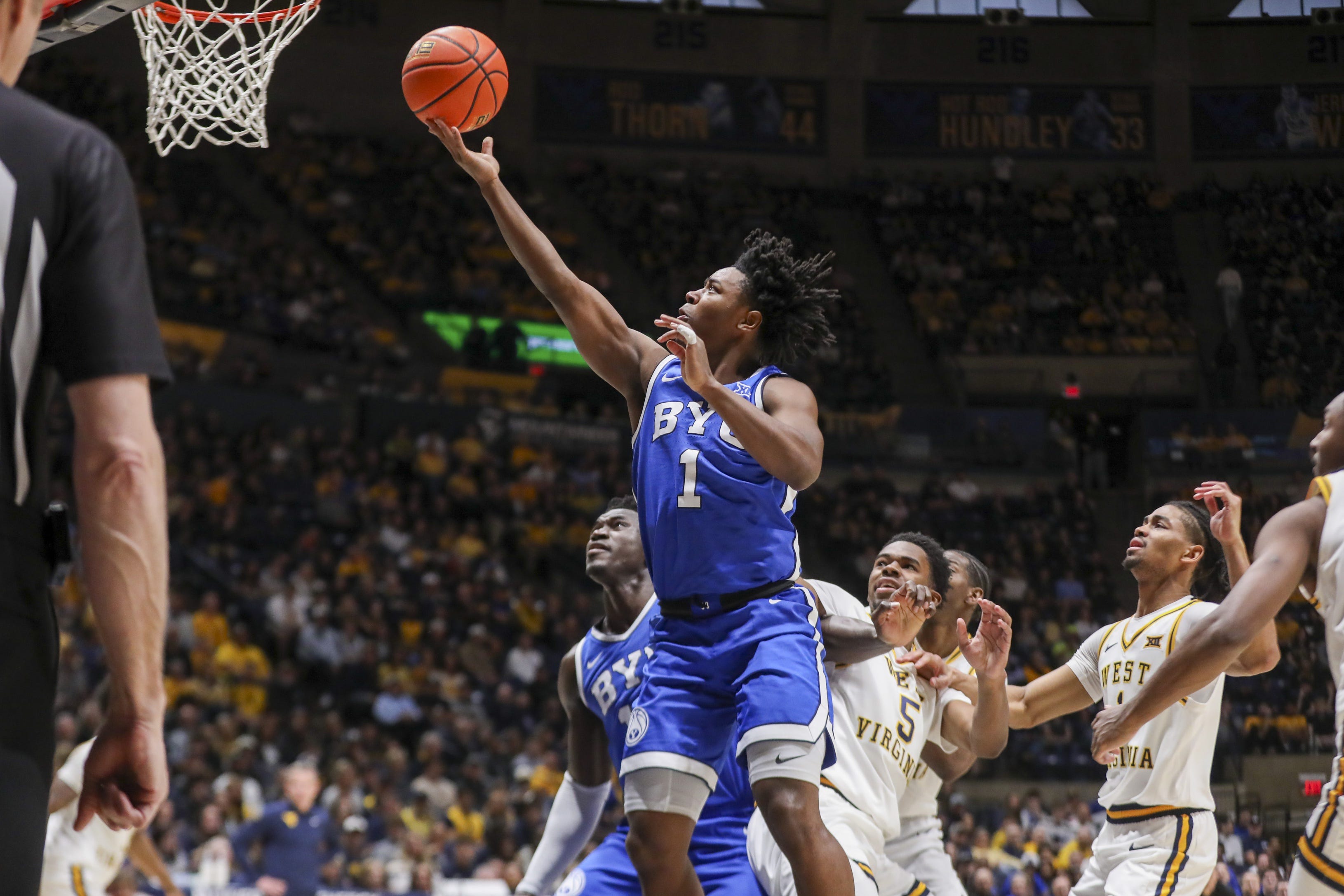 BYU coach Kevin Young has high hopes for Robert Wright