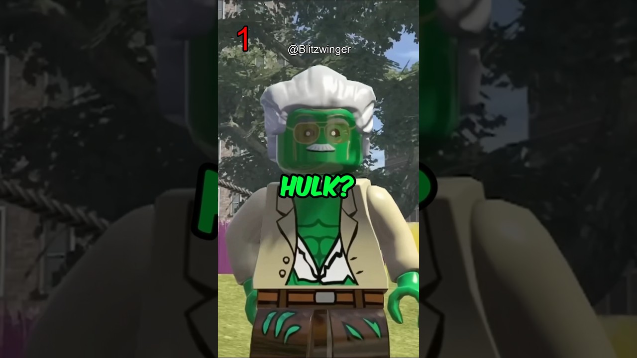 Did you know these 4 absurd details on Lego Marvel Super Heroes? # ...