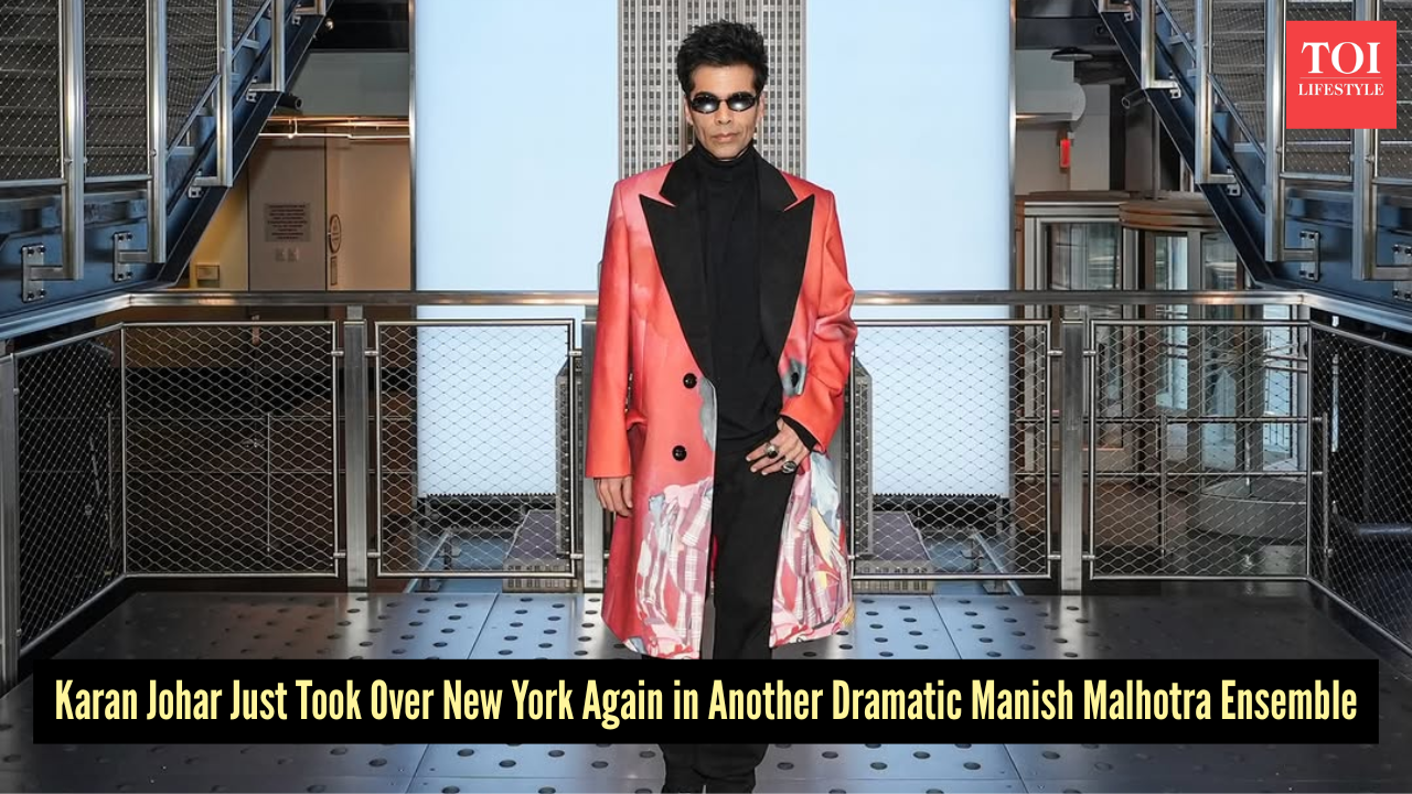 After his explosive Met Gala 2026 debut, Karan Johar rocks another ...