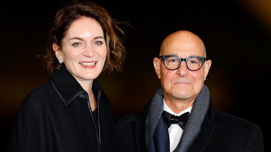 Stanley Tucci defends 21-year age gap with wife Felicity Blunt