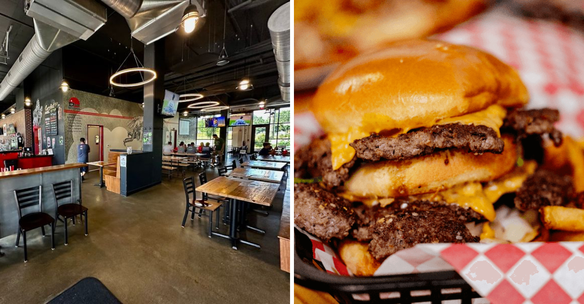 This Indiana spot serves hand-pressed smash burgers for $5, but only if ...